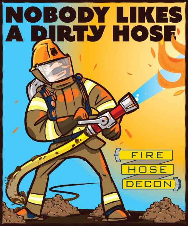 Fire Hose Decon | Fire Hose Cleaning and Quick Decontamination